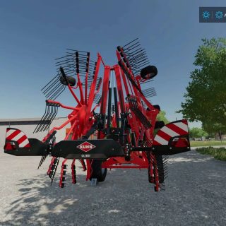 Kuhn GA 15131 rake v1.0 FS22 Mod | Farming Simulator 22 Mod
