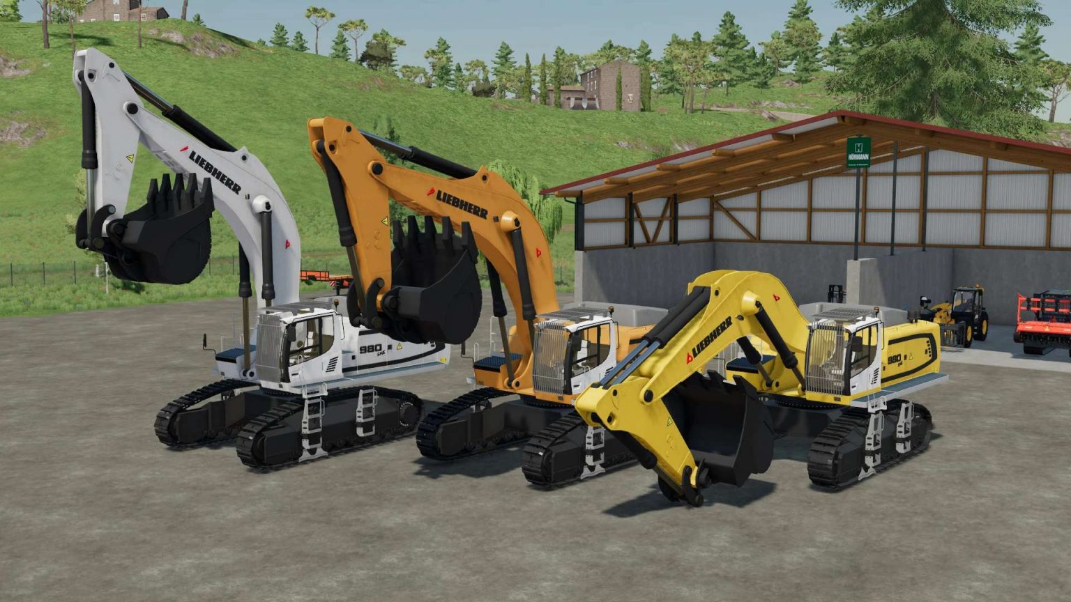 Liebherr 980 SME V1.0 FS22 Mod | Farming Simulator 22 Mod