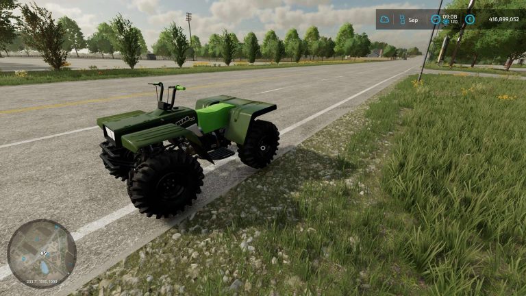 LIZARD QUADBEAR 4X4 V1.0.1 FS22 Mod | Farming Simulator 22 Mod