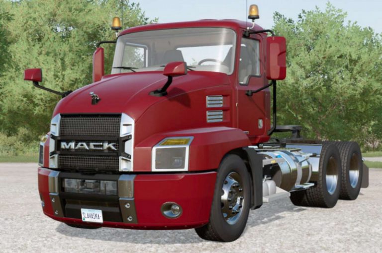Mack Anthem 6x4 V1.0 FS22 Mod | Farming Simulator 22 Mod