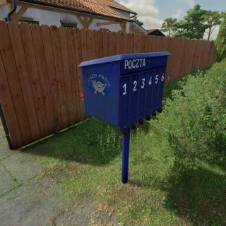 Pack of two mailboxes v1.0 FS22 Mod | Farming Simulator 22 Mod