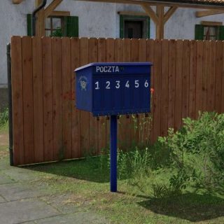 Pack of two mailboxes v1.0 FS22 Mod | Farming Simulator 22 Mod