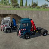 Man TGS Palfinger Crane V1.0 FS22 Mod | Farming Simulator 22 Mod