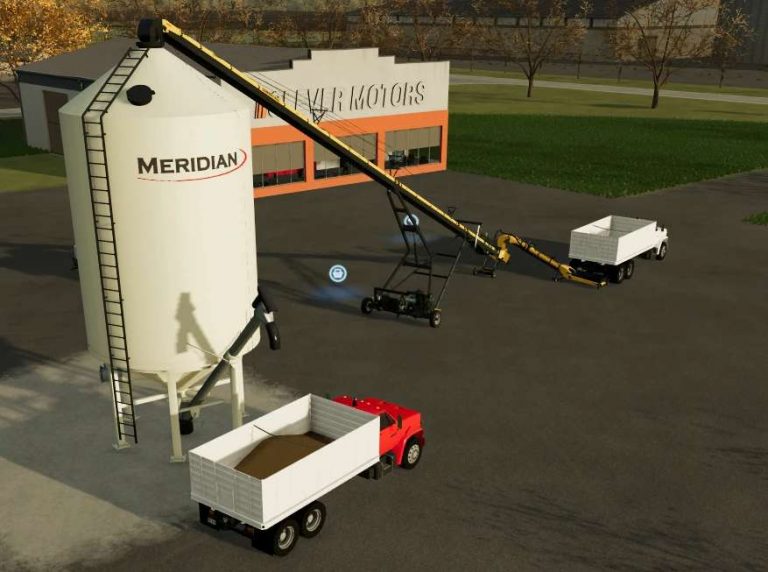 Meridian Hopper Bin v1.0 FS22 Mod | Farming Simulator 22 Mod