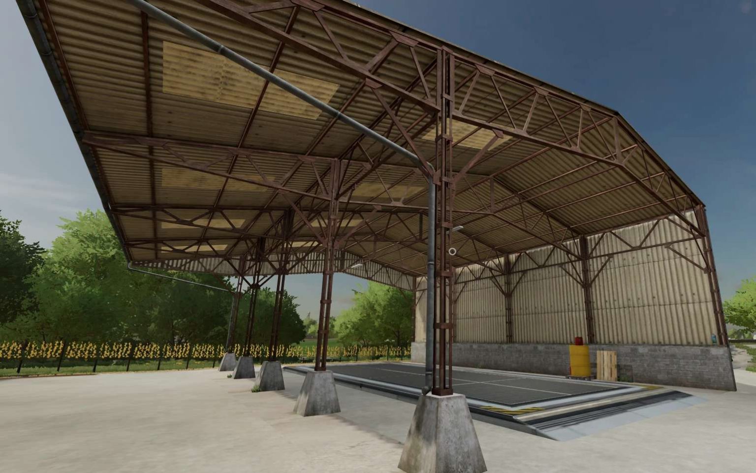 Metal Shed v1.0 FS22 Mod | Farming Simulator 22 Mod