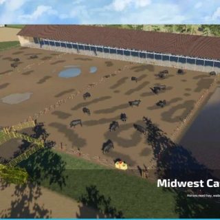 Midwest Cattle Co v1.0 FS22 Mod | Farming Simulator 22 Mod