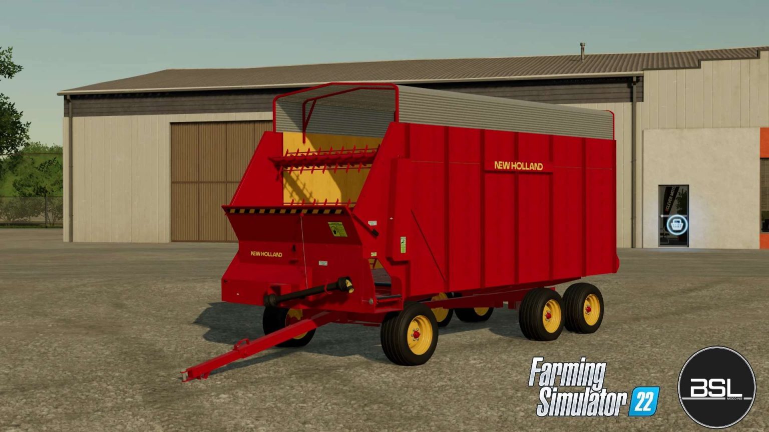 New Holland 716 chopper box V1.0 FS22 Mod | Farming Simulator 22 Mod