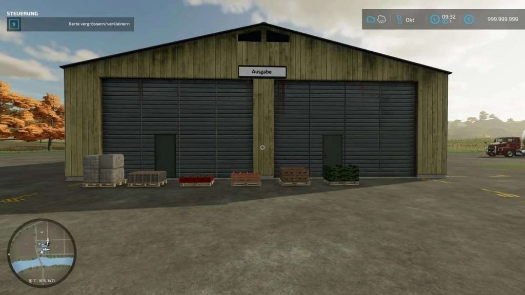 Pallet warehouse v1.0 FS22 Mod | Farming Simulator 22 Mod