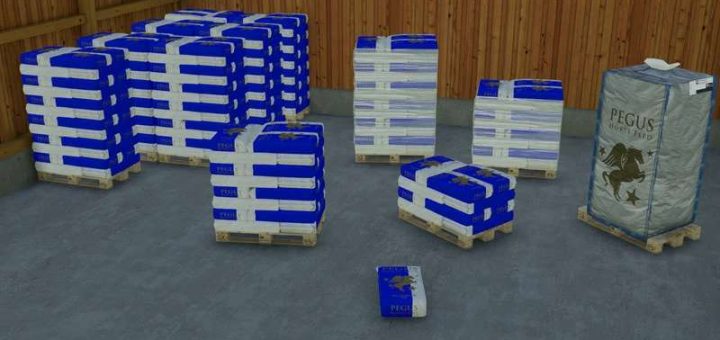 Large Feed Lot V1.0 FS22 - Farming Simulator 22 Mod | FS22 mod