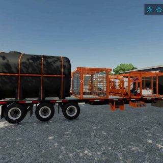 Phiber Dash Trailer v1.0 FS22 Mod | Farming Simulator 22 Mod