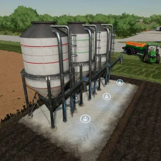 Placeable Lime Filling Station v1.0 FS22 Mod | Farming Simulator 22 Mod