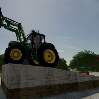 Placeable Ramp v1.0 FS22 Mod | Farming Simulator 22 Mod