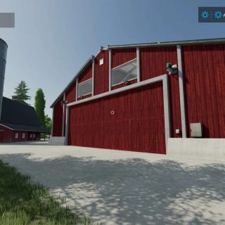 Placeable Vehicle Shed Large by Stevie v1.0 FS22 Mod | Farming ...