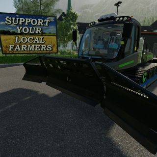 Prinoth Leitwolf Agripower Methane Snowcat V1.1 FS22 Mod | Farming ...