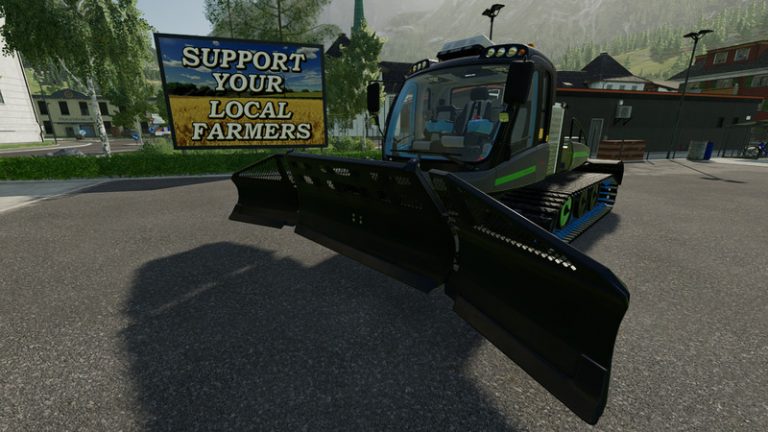 Prinoth Leitwolf Agripower Methane Snowcat V1.1 FS22 Mod | Farming ...