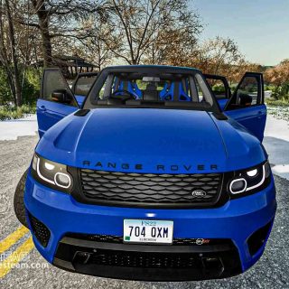 Range Rover SVR 2015 v1.0 FS22 Mod | Farming Simulator 22 Mod
