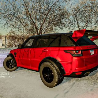 Range Rover SVR 2015 v1.0 FS22 Mod | Farming Simulator 22 Mod