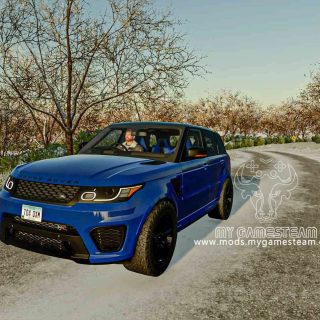 Range Rover SVR 2015 V1.1 FS22 Mod | Farming Simulator 22 Mod
