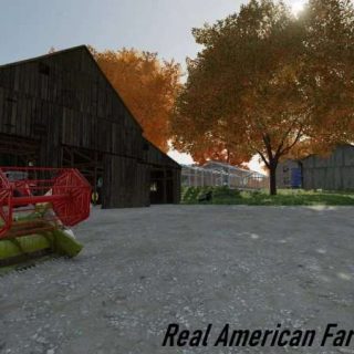 Real American Farm - Elmcreek v1.0 FS22 Mod | Farming Simulator 22 Mod