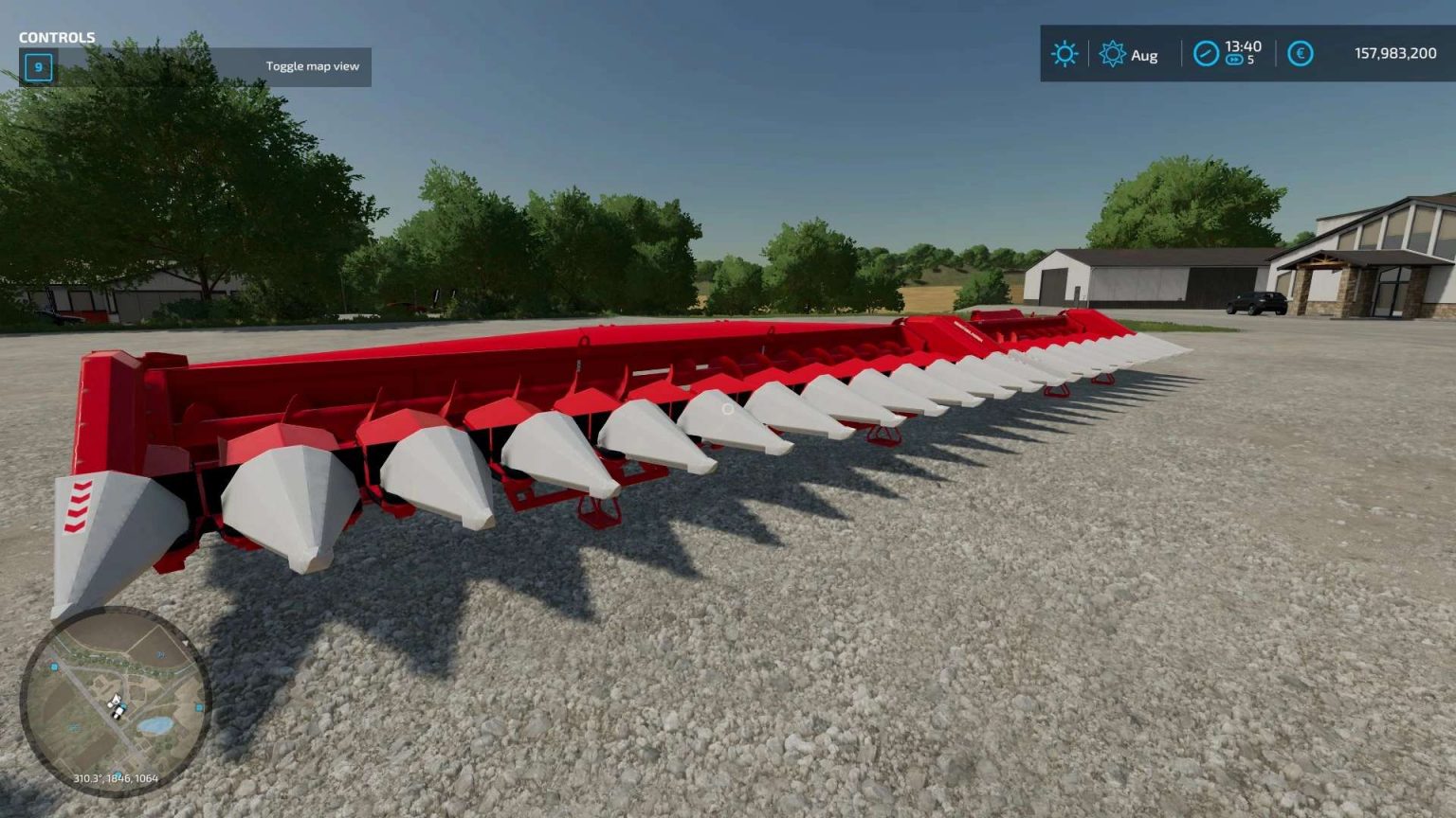 ROSTSELMASH Falcon 600/800/1200 v1.0 FS22 Mod | Farming Simulator 22 Mod