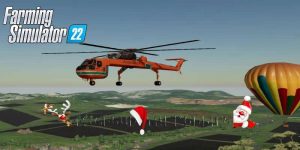 Sikorsky S64 Skycrane v1.0 FS22 Mod | Farming Simulator 22 Mod