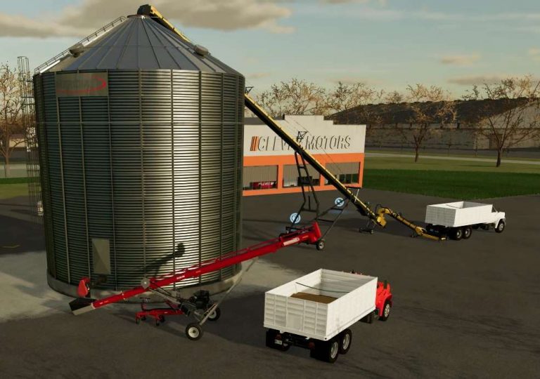 Single Crop Fill - Meridian Bin v1.0 FS22 Mod | Farming Simulator 22 Mod