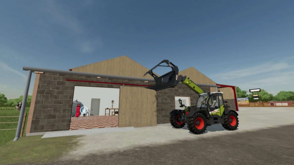 French stable v1.0 FS22 Mod | Farming Simulator 22 Mod