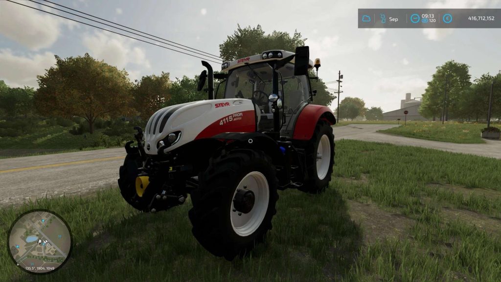 Steyr Profi Series v1.0 FS22 Mod | Farming Simulator 22 Mod