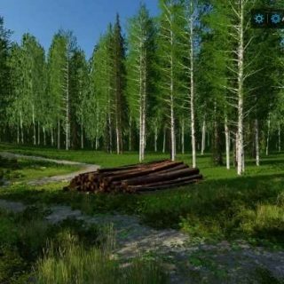 Sweden Small Forestry Test Map v1.0 FS22 Mod | Farming Simulator 22 Mod