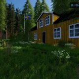 Swedish Skogberg Map V1.0 FS22 Mod | Farming Simulator 22 Mod