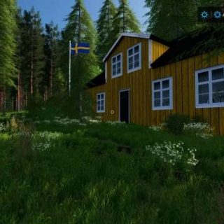 Swedish Skogberg Map V1.0 FS22 Mod | Farming Simulator 22 Mod