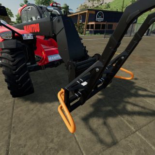 Telehandler Big Bag Lifter v1.0 FS22 Mod | Farming Simulator 22 Mod