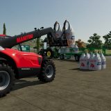 Telehandler Big Bag Lifter v1.0 FS22 Mod | Farming Simulator 22 Mod