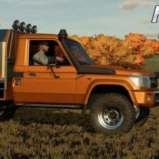 Toyota Landcruiser j 70 GXL 4.5L V8 v4.1 FS22 Mod | Farming Simulator ...