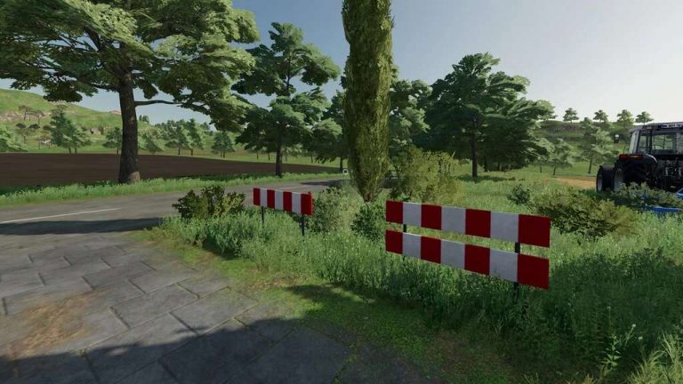 Traffic Warning Signs v1.0 FS22 Mod | Farming Simulator 22 Mod