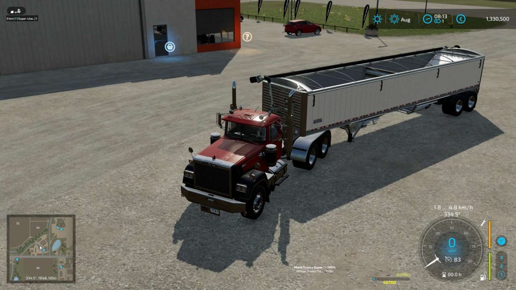 VehicleFruit Hud v0.55Beta FS22 Mod | Farming Simulator 22 Mod