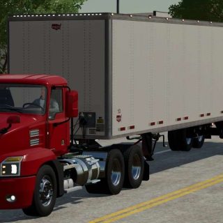 WABASH VAN REEFER TRAILER v1.0 FS22 Mod | Farming Simulator 22 Mod