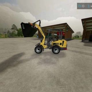 Wacker WL25e loader v1.0 FS22 Mod | Farming Simulator 22 Mod