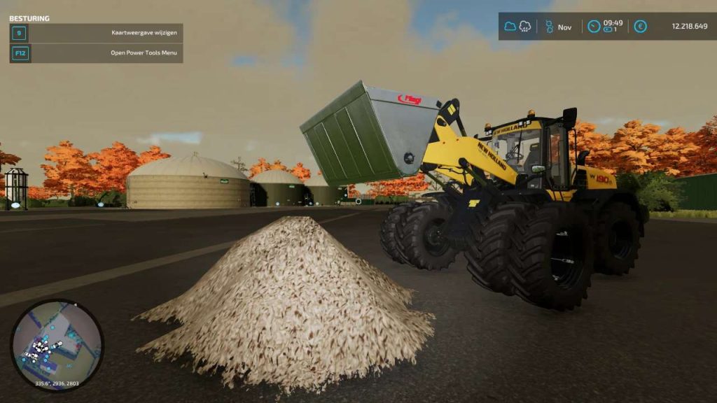 Wheelloader FlieglRuby DEM v1.0 FS22 Mod | Farming Simulator 22 Mod