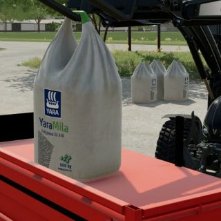 Yara Big Bag Fertilizers v1.0 FS22 Mod | Farming Simulator 22 Mod
