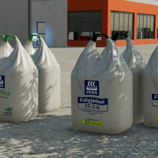 Yara Big Bag Fertilizers v1.0 FS22 Mod | Farming Simulator 22 Mod