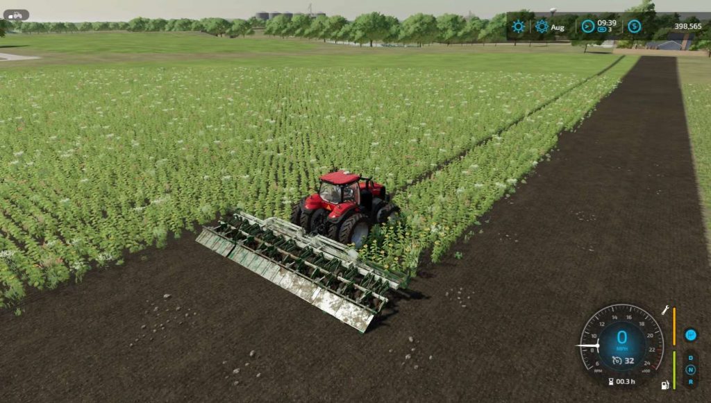 12 Row Kmc Ripper Bedder Flex v1.0 FS22 Mod | Farming Simulator 22 Mod