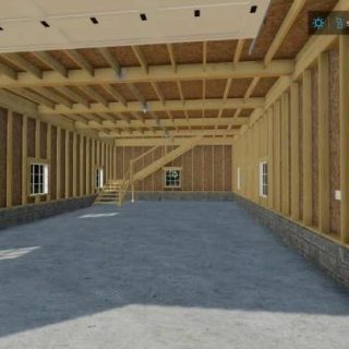 24x48 Gambrel Barn v1.0 FS22 Mod | Farming Simulator 22 Mod