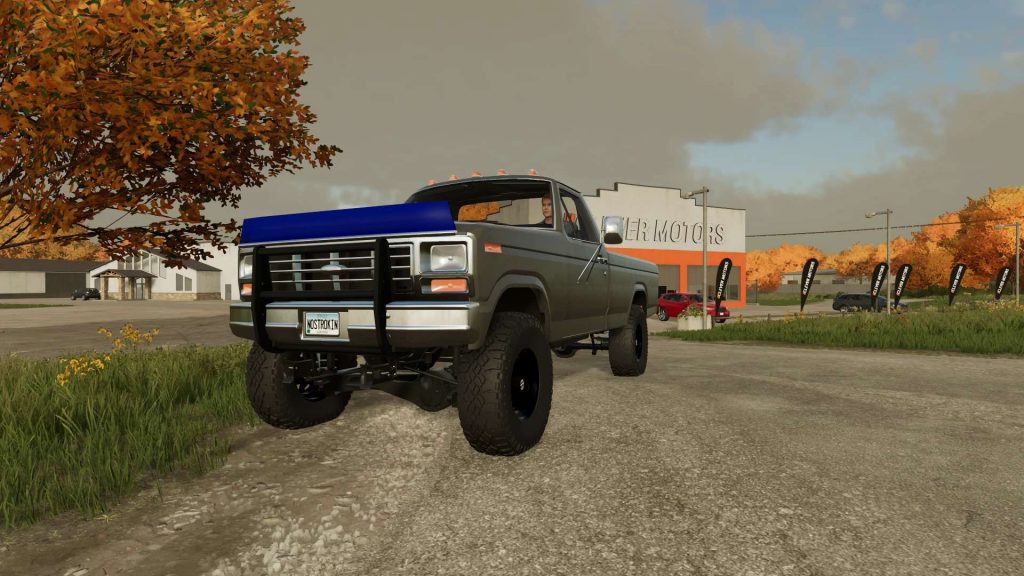 84 Ford F250 Farm Truck v1.0 FS22 Mod | Farming Simulator 22 Mod