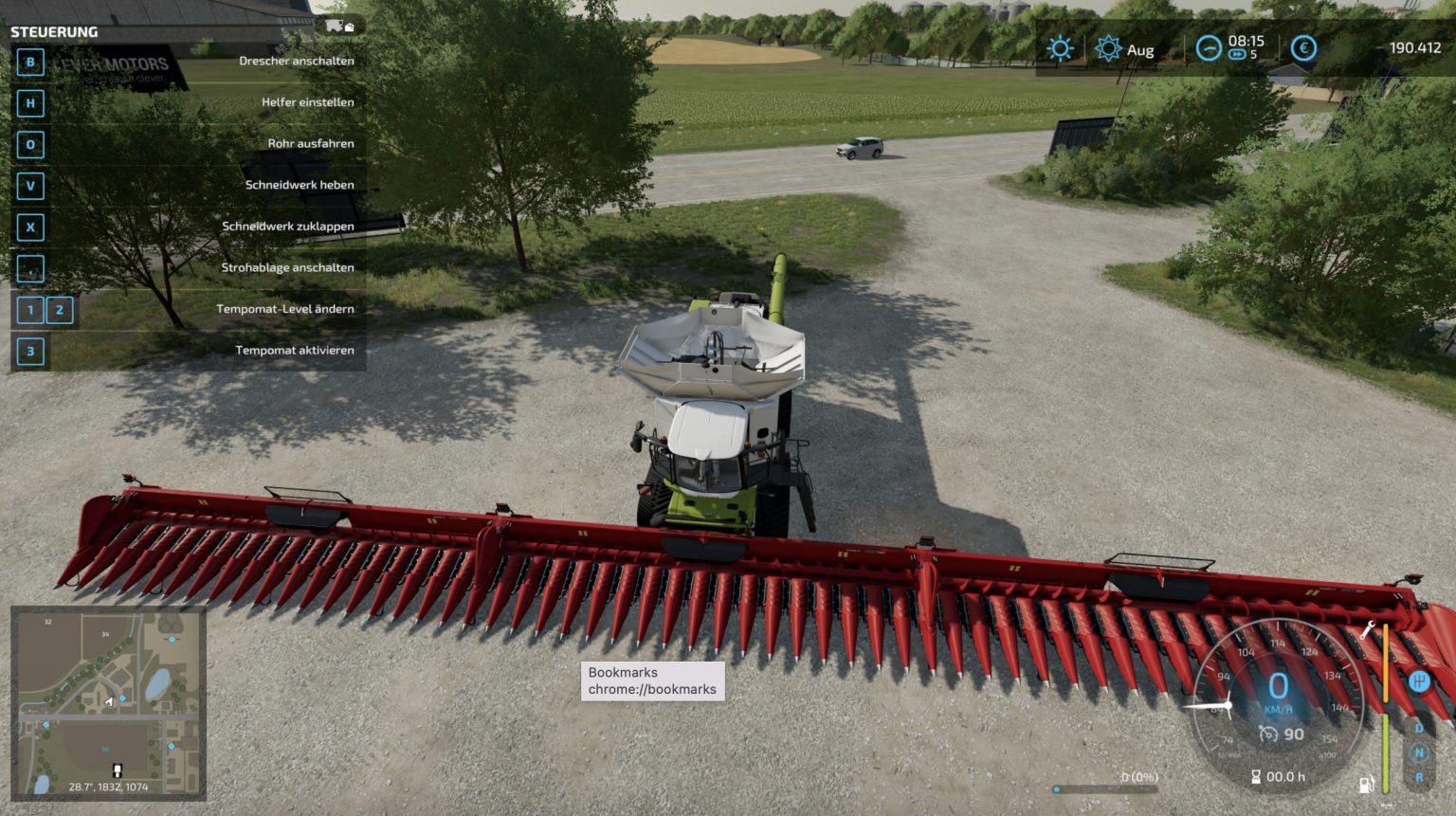 Corn Header 30m V2.0 FS22 Mod | Farming Simulator 22 Mod