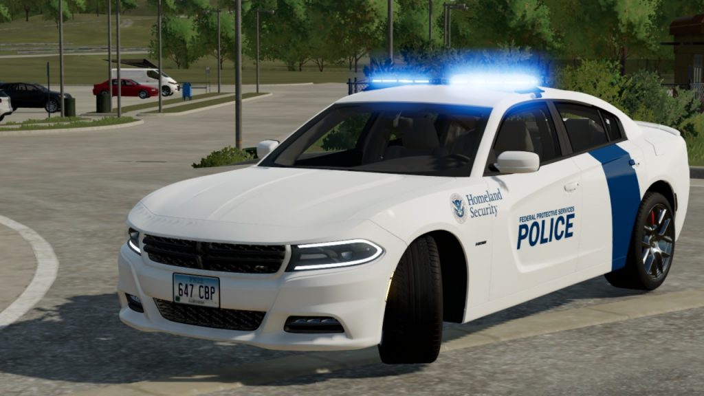 Dodge Charger V1.0 FS22 Mod | Farming Simulator 22 Mod