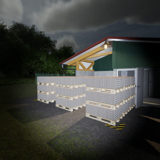 Extra Large Chicken Barn V1.0.0.1 FS22 Mod | Farming Simulator 22 Mod