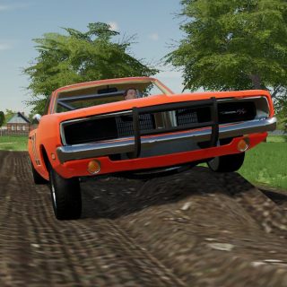 General Lee Revamped V1.0 FS22 Mod | Farming Simulator 22 Mod