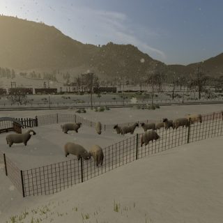Homemade sheep pen V1.0 FS22 Mod | Farming Simulator 22 Mod
