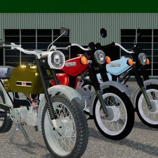 Jawa & Simson S51 V1.2.0.2 FS22 Mod | Farming Simulator 22 Mod